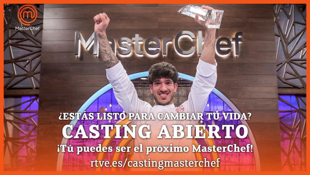 TVE renueva 'Masterchef' y abre el casting de su octava edición