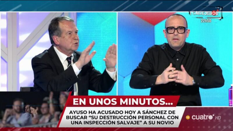 Risto Mejide avasalla a Abel Caballero y le amenaza en directo: "No te voy a dejar hablar"