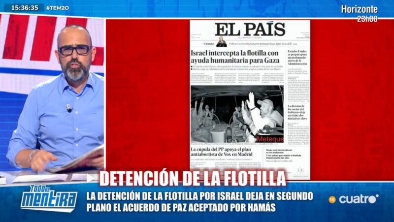 El público cancela a Risto Mejide por lo que ha soltado de la Flotilla ...