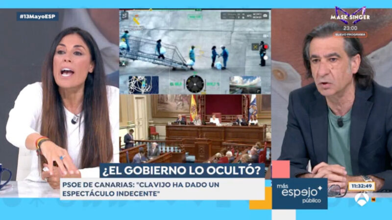 Isabel Rábago protagoniza un tenso enganchón con Ángel Antonio Herrera ...